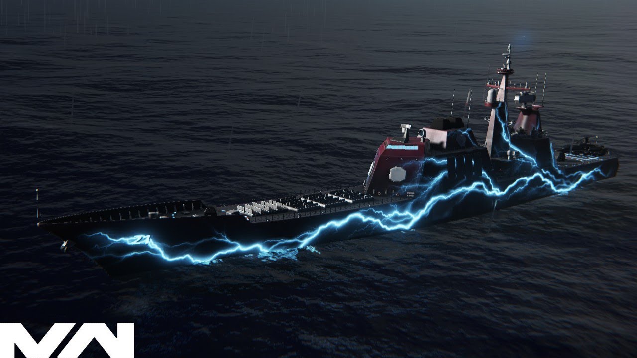 USS CGX-21 - "Glowing in the Dark" - Modern Warships - YouTube