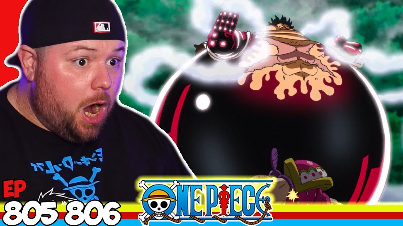 Tank Man! One Piece Episode 805 & 806 Reaction - YouTube