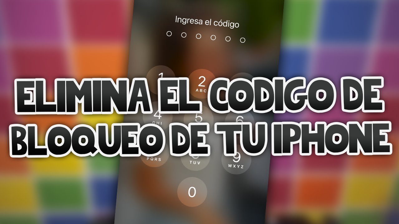 QUITAR CODIGO DE BLOQUEO o Face ID a iPhone - YouTube