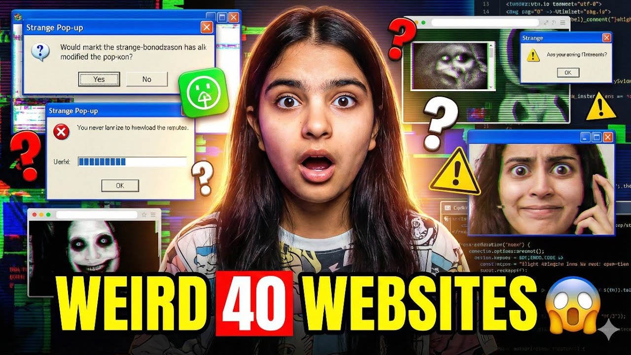 Testing 40 Crazy & Weird Websites 🤯 Must Watch! - YouTube