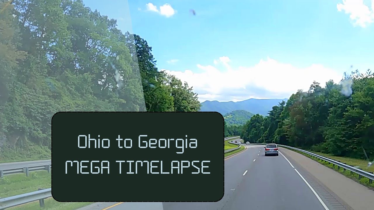 Ohio to Georgia MegaTimelapse - YouTube