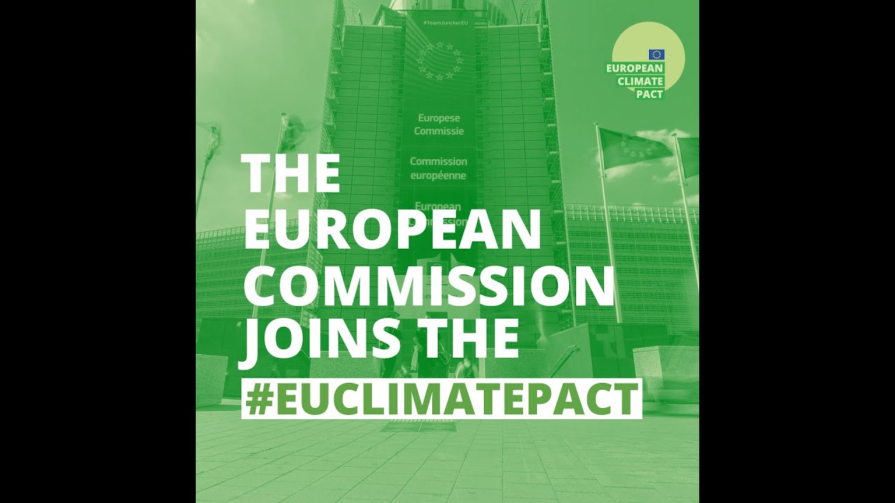 The European Commission joins the EU Climate Pact! - YouTube