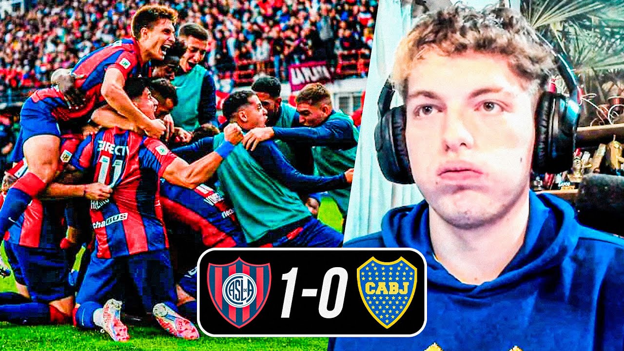 DAVO XENEIZE REACCIONA A SAN LORENZO 1-0 BOCA | LPF 2023 - YouTube