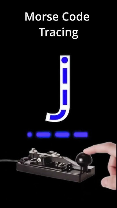 Morse Code Tracing – Visualizing the Language of Dots and Dashes! - YouTube