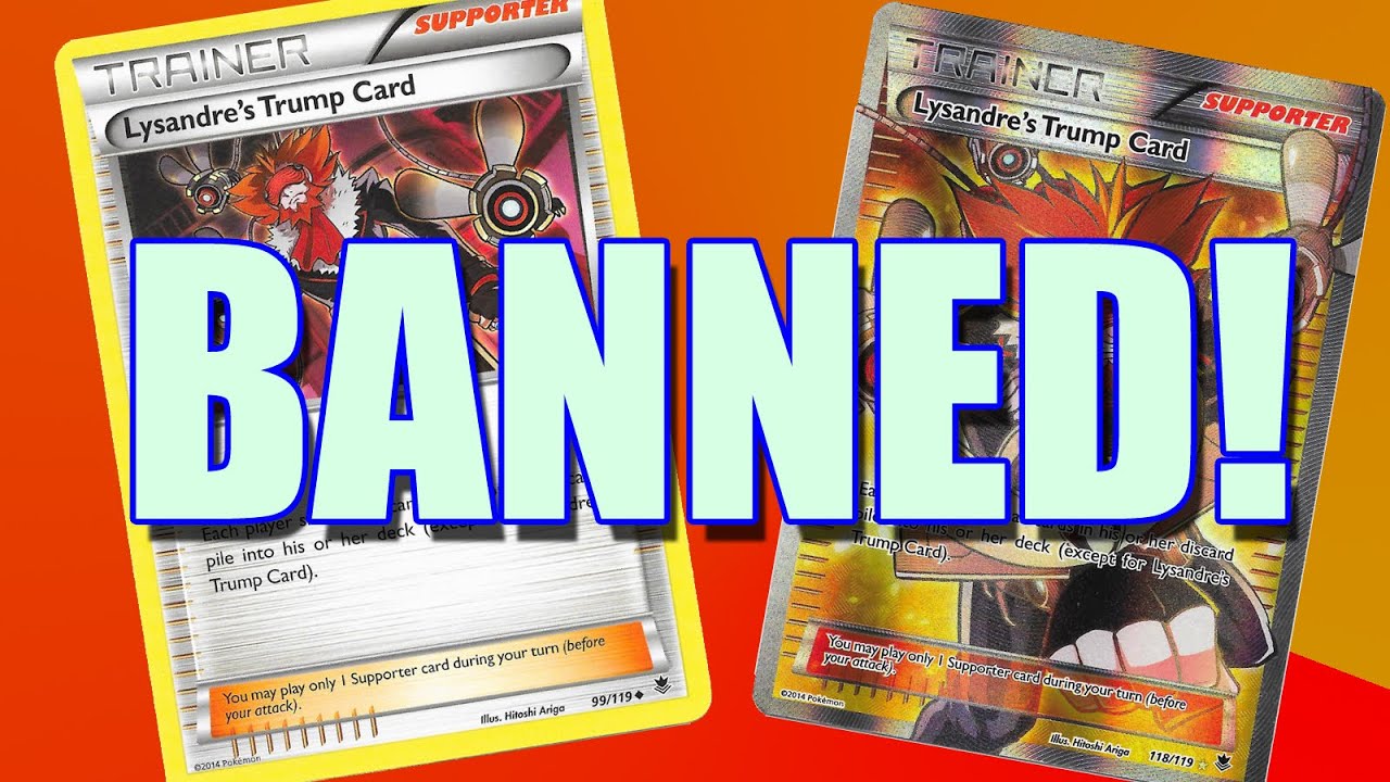 Lysandre's Trump Card Banned! - YouTube