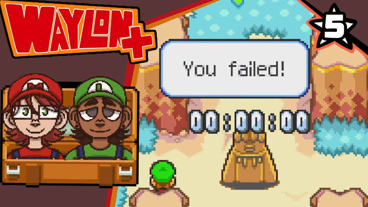 Constant Failure in Mario & Luigi: Superstar Saga [5] - YouTube