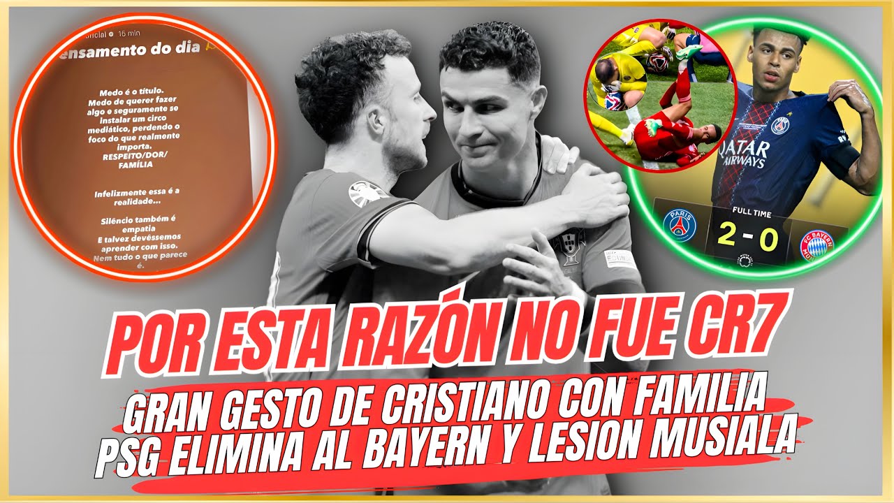 🤯 POR ESTA RAZON CRISTIANO NO ASISTIO al FUNERAL de DIOGO JOTA 🙏 GRAN ...