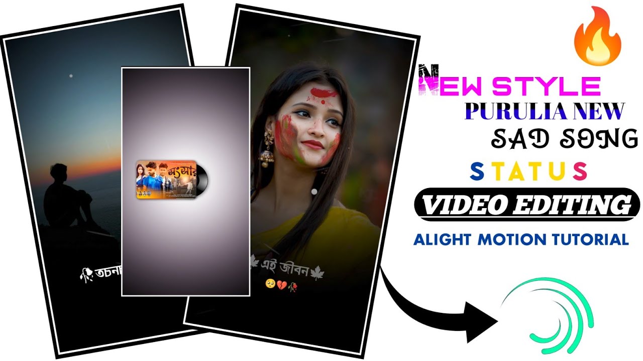 Songsar Purulia New Song Status Video Editing | Purulia New Sad Status Editing | Sankar Tantubai ...