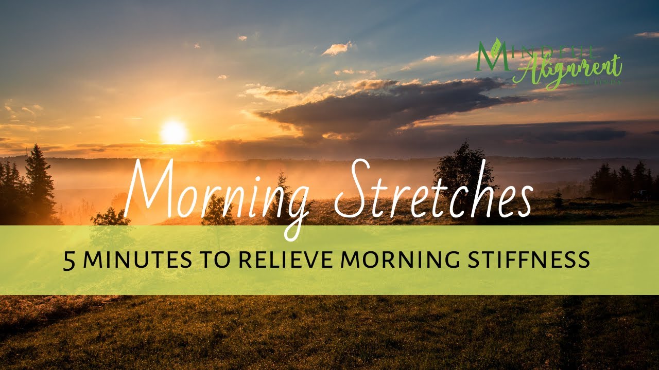 5 Minutes to Relieve Morning Stiffness - YouTube