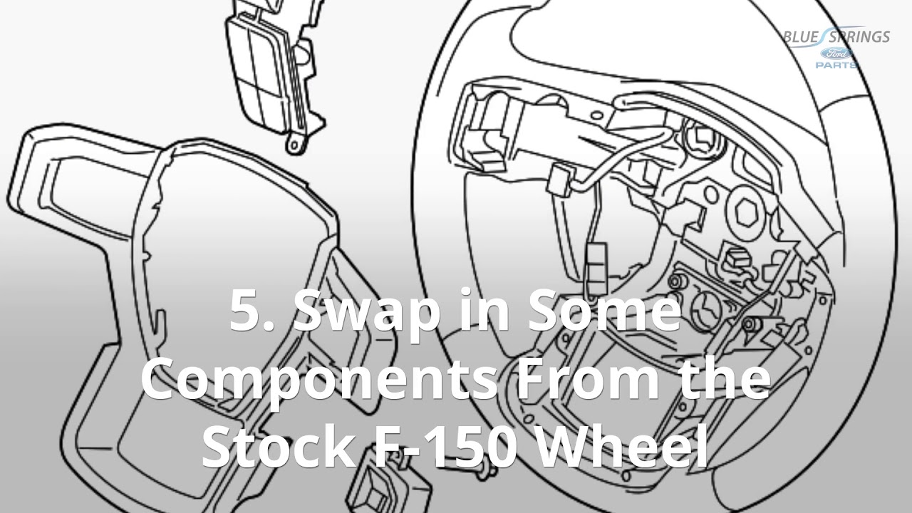 6 Steps for Adding a Raptor Steering Wheel to Your F-150 - YouTube