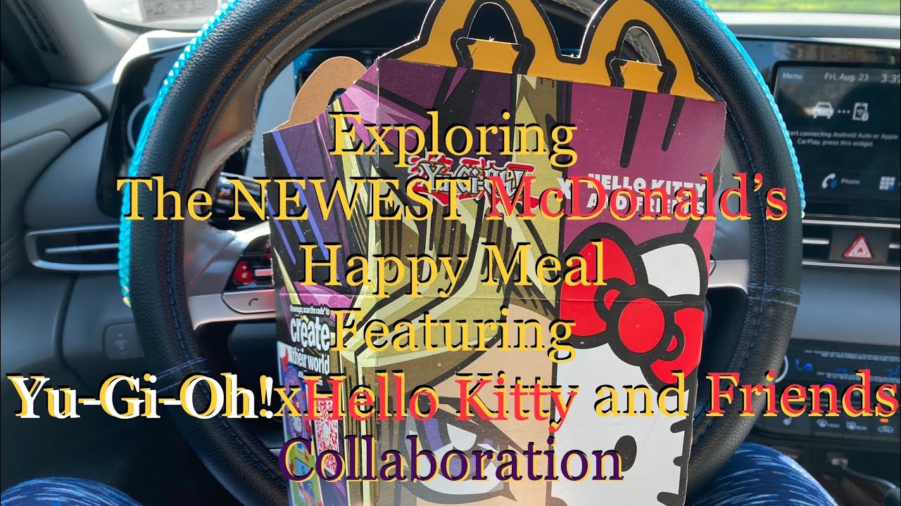 Exploring The NEWEST Happy Meal Yu-Gi-Oh! X Hello Kitty and Friends ...