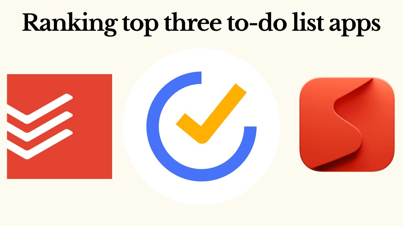 Top three to do list apps for 2026 - YouTube