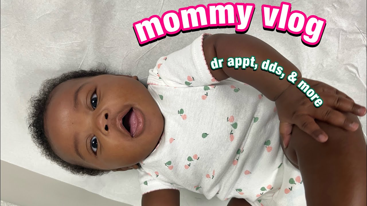 4 month check up + baby updates + mommy must haves | mommy diaries ...