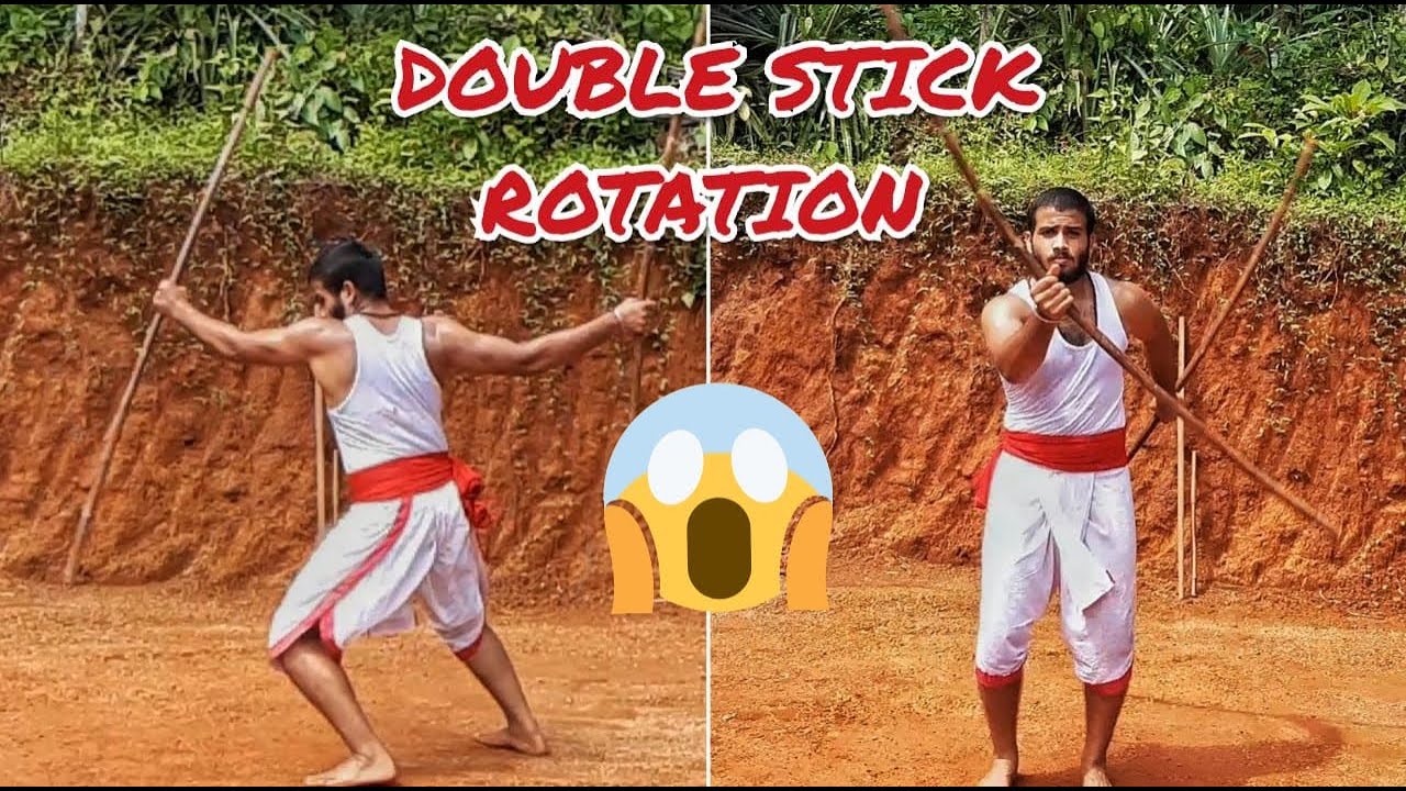 💥DOUBLE STICK ROTATION🔥EASY AND FAST🤩LEARN ALONG🤙🤙 - YouTube