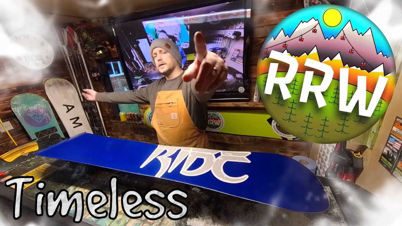 Ride Timeless snowboard 20 years old and going strong. - YouTube