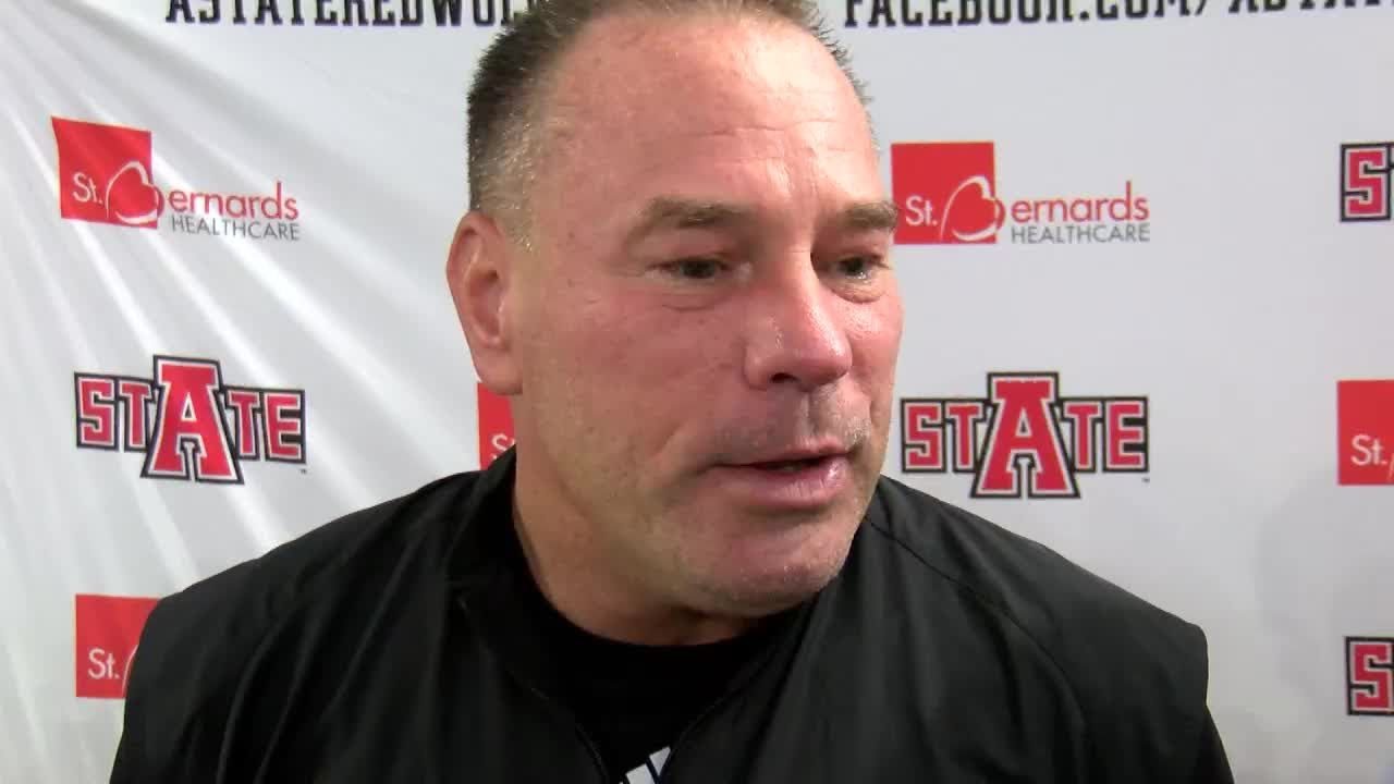 Red Wolves Raw: Butch Jones recaps first fall scrimmage - YouTube