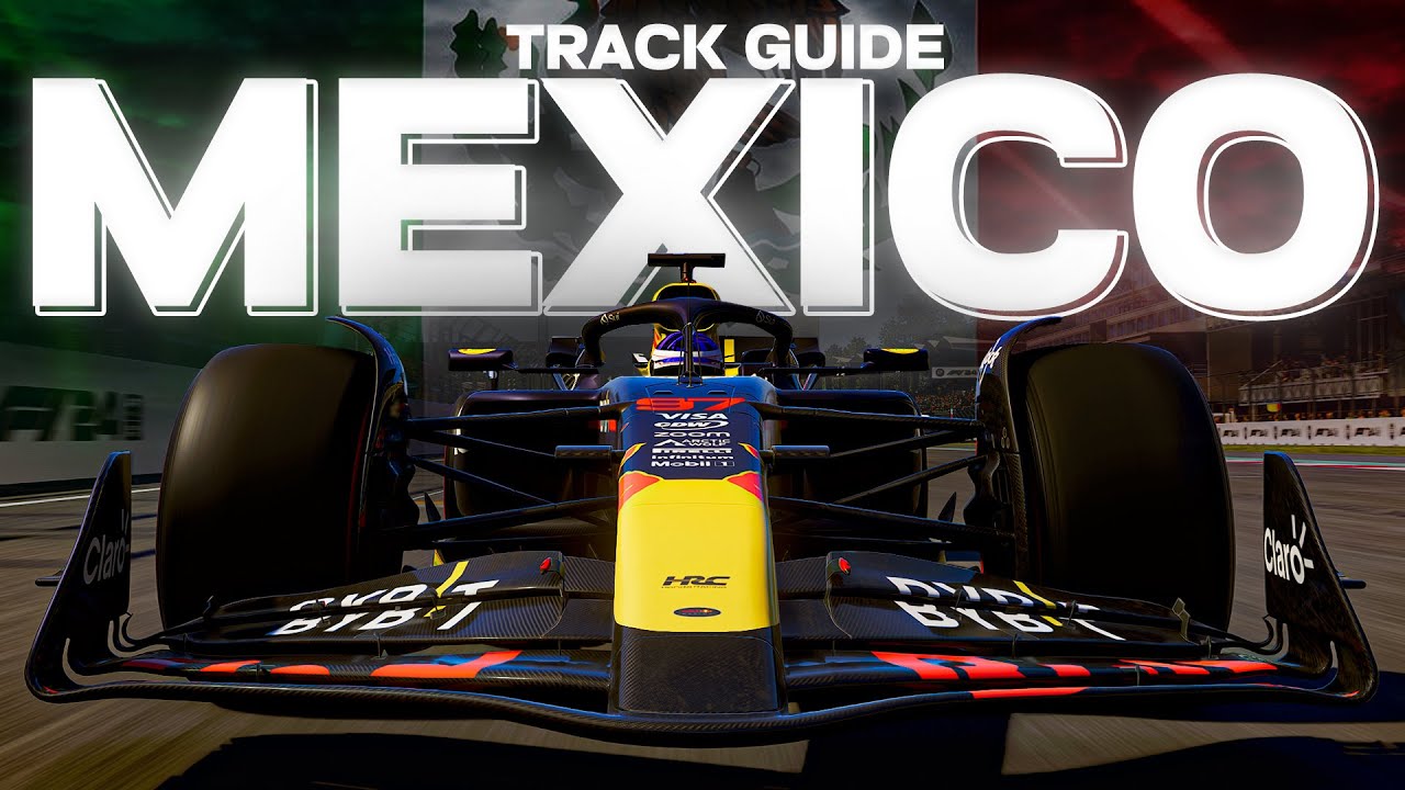 F1 24 Mexico *IN-DEPTH* Track Guide Tutorial + Hotlap (1:12.909) - YouTube