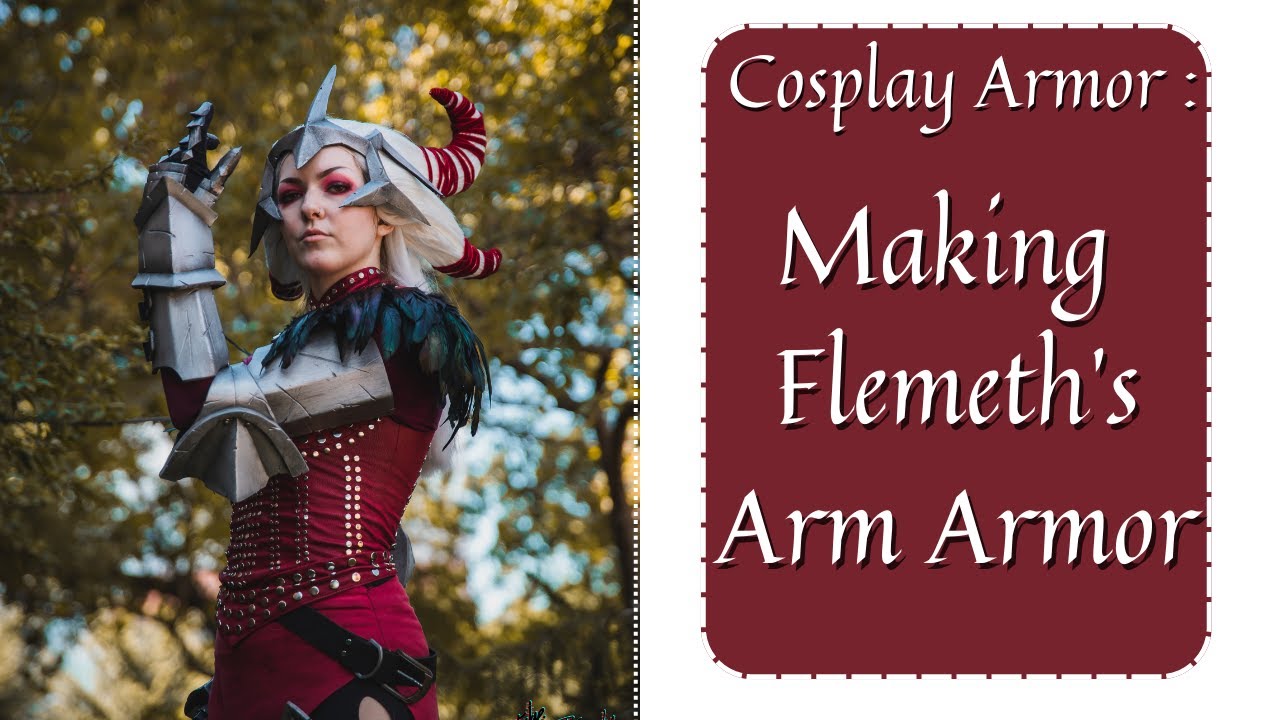 Flemeth Cosplay - Making Foam and 3d Printed Arm and Hand Armor! - YouTube