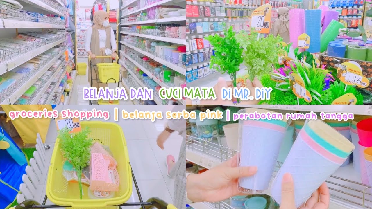 BELANJA DAN CUCI MATA perabotan dan peralatan rumah tangga di mr Diy ...