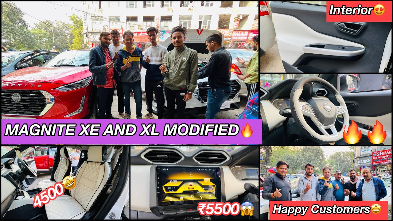 2022 NISSAN MAGNITE MODIFIED BASE TO TOP MODEL🔥MAGNITE XE MODIFICATION🔥 ...