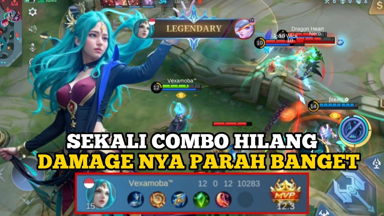 Vexana Full Damage Bikin Musuh Terkapar, Build Tersakit Vexana 2023 ...