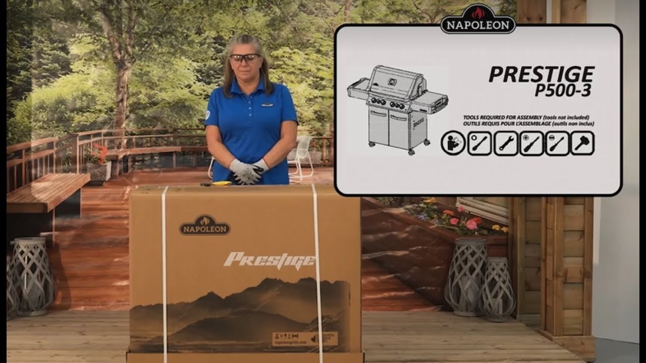Napoleon Prestige P500 RSIB Assembly Video - YouTube