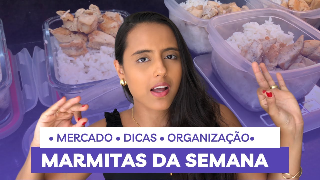 MARMITAS DA SEMANA SAUDÁVEIS - YouTube