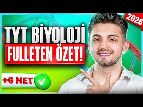 2026 TYT BİYOLOJİ FULLETEN SON TEKRAR! 🔥 | Garanti Gelecek Konular