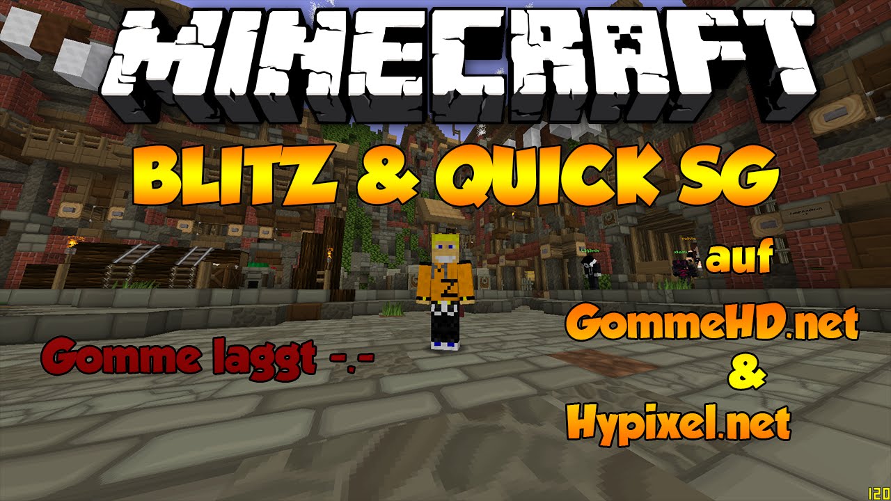 Minecraft Quick SG & Blitz SG - Gomme am laggen - YouTube
