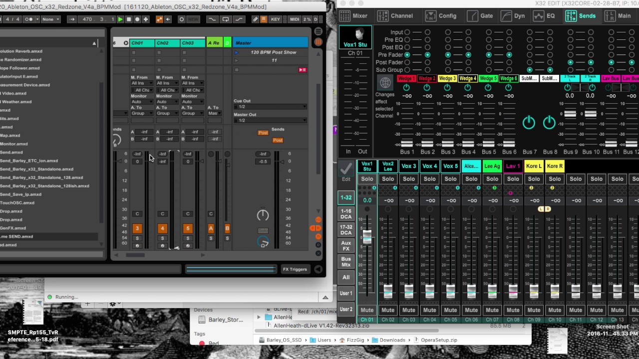 Getting x32 to spit OSC values BACK out to your OSC device! - YouTube