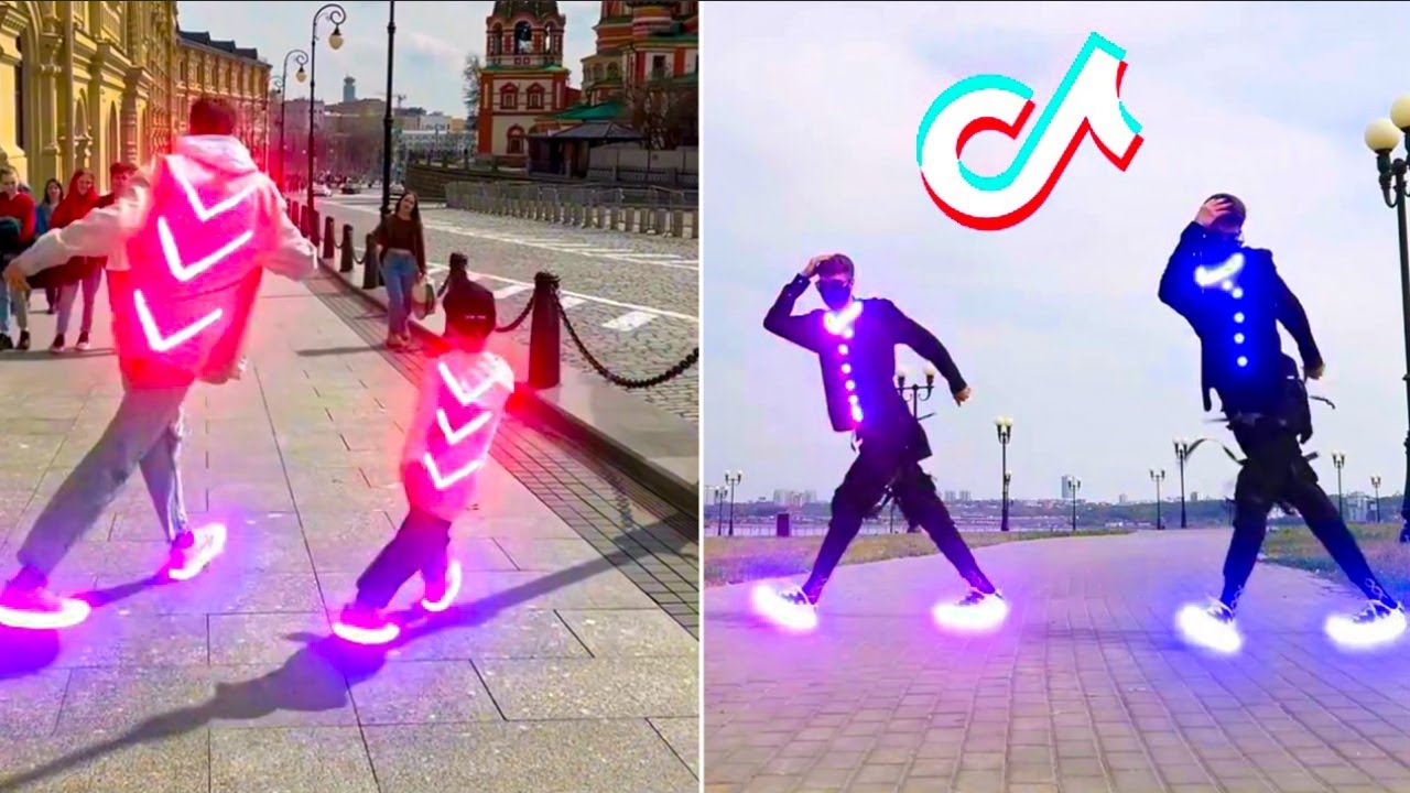 (Симпа) Tuzelity Shuffle Dance ⭐️ Neon Mode 😱 TikTok Tuzelity Dance ...