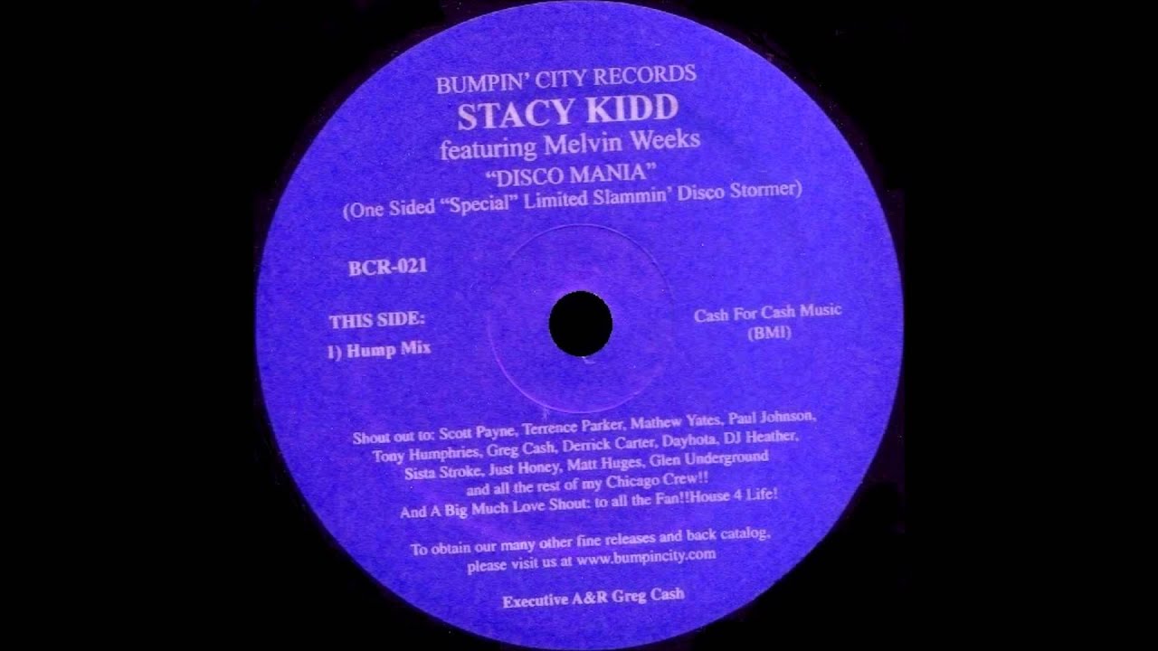 STACY KIDD - DISCO MANIA HQwav - YouTube