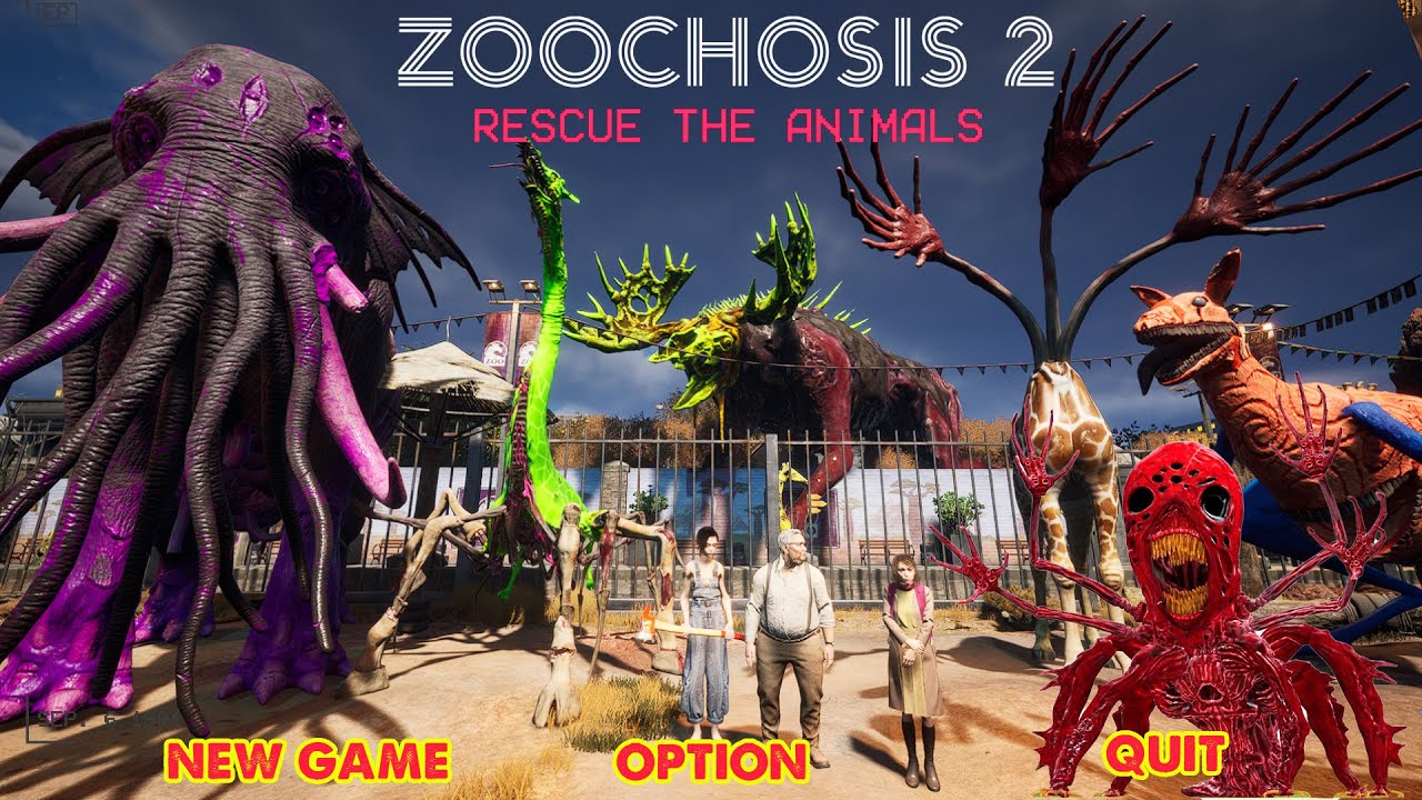 Zoochosis 2 Official Full Game Play - The MOTHER MONSTER has UPGRADED the ANIMALS for the 2nd ...