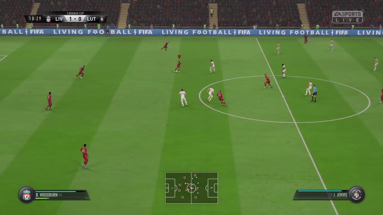 Fifa 19 LFC vs LTFC Carabao Cup - YouTube