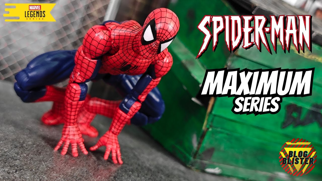 Marvel Legends Spiderman Maximum Series Reseña Review en Español - YouTube