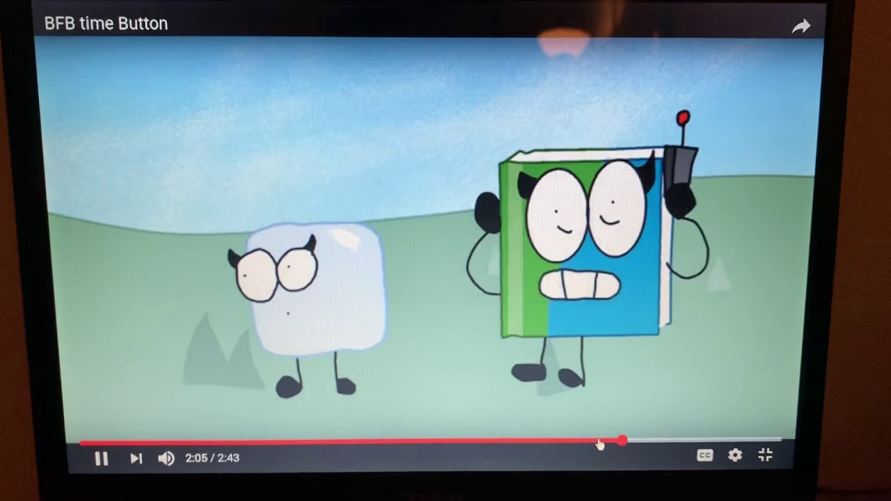 BFB Time Button - Book’s got 9008 votes, is eliminated - YouTube
