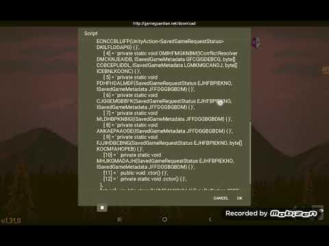 Obfuscated Class Finder Game Guardian Script by BadCase - YouTube