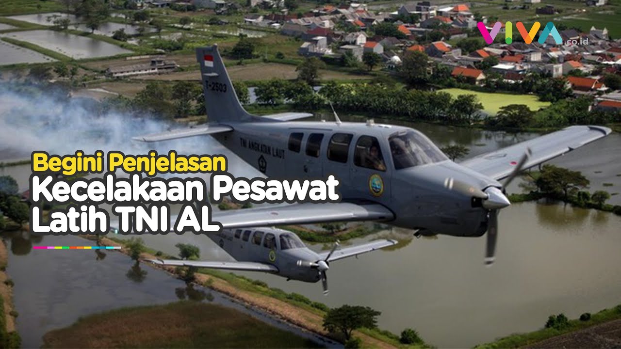 Pesawat Latih TNI AL Bonanza T 2503 Jatuh, Begini Faktanya - YouTube