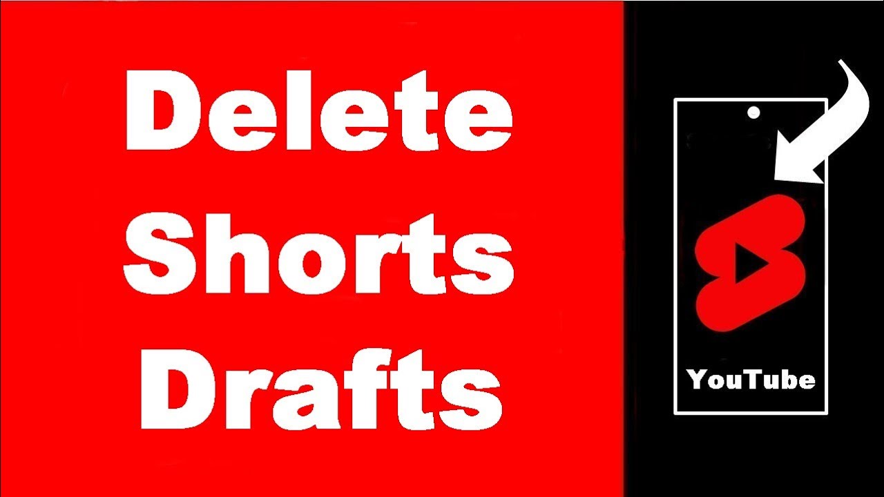 How to Delete Shorts Drafts on YouTube (UPDATED) - YouTube