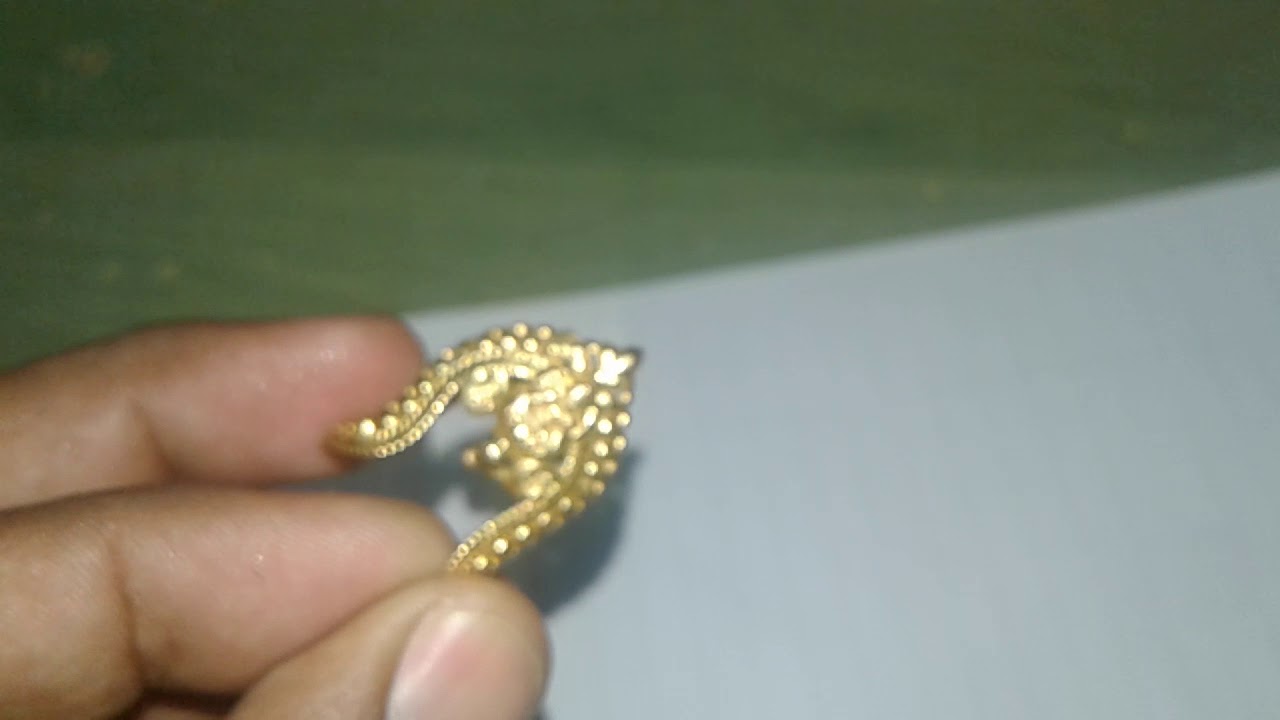 new model vanki type ring - YouTube