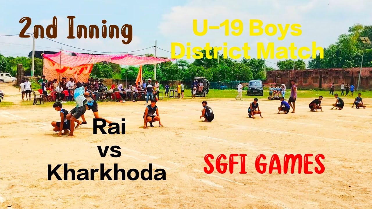 Kharkhoda vs Rai U-19 Boys kho-kho match!!🤬☠️!!#khokhoteam #khokhoboys ...