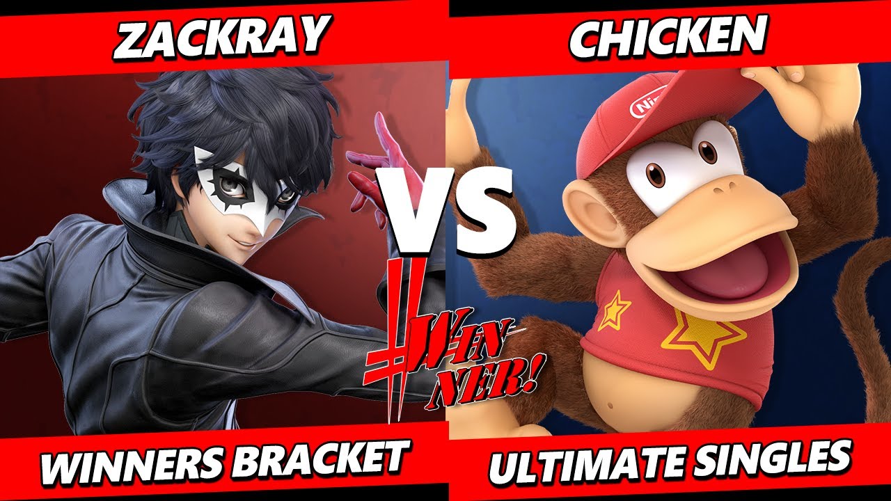 WINNER! Period - Chicken (Diddy Kong) Vs. Zackray (Joker) Smash ...