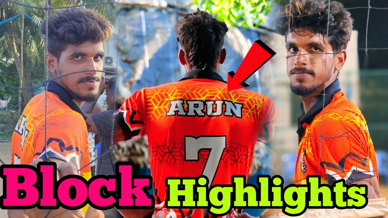 ARUN 🔥Top block highlights 🔥 | Gayle friends #volleyball - YouTube