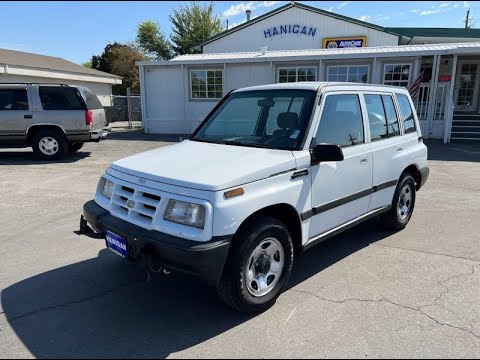 1996 Geo Tracker 4dr Hardtop 4WD (Emmett, Idaho) - YouTube
