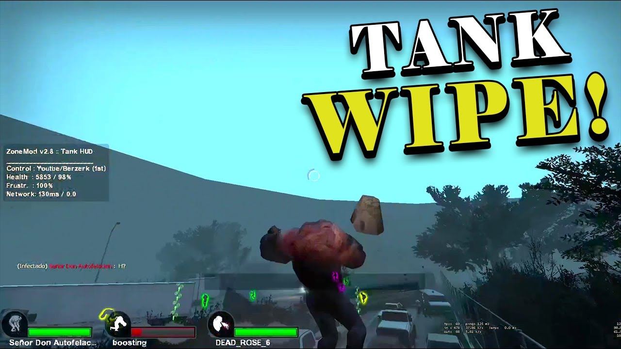L4D2 Tank Wipe #13 - YouTube