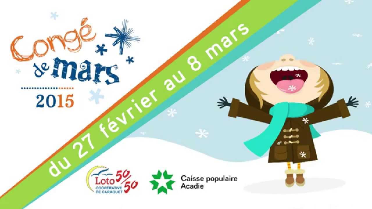 Congé de mars 2015 – Centre-Ville Caraquet - YouTube