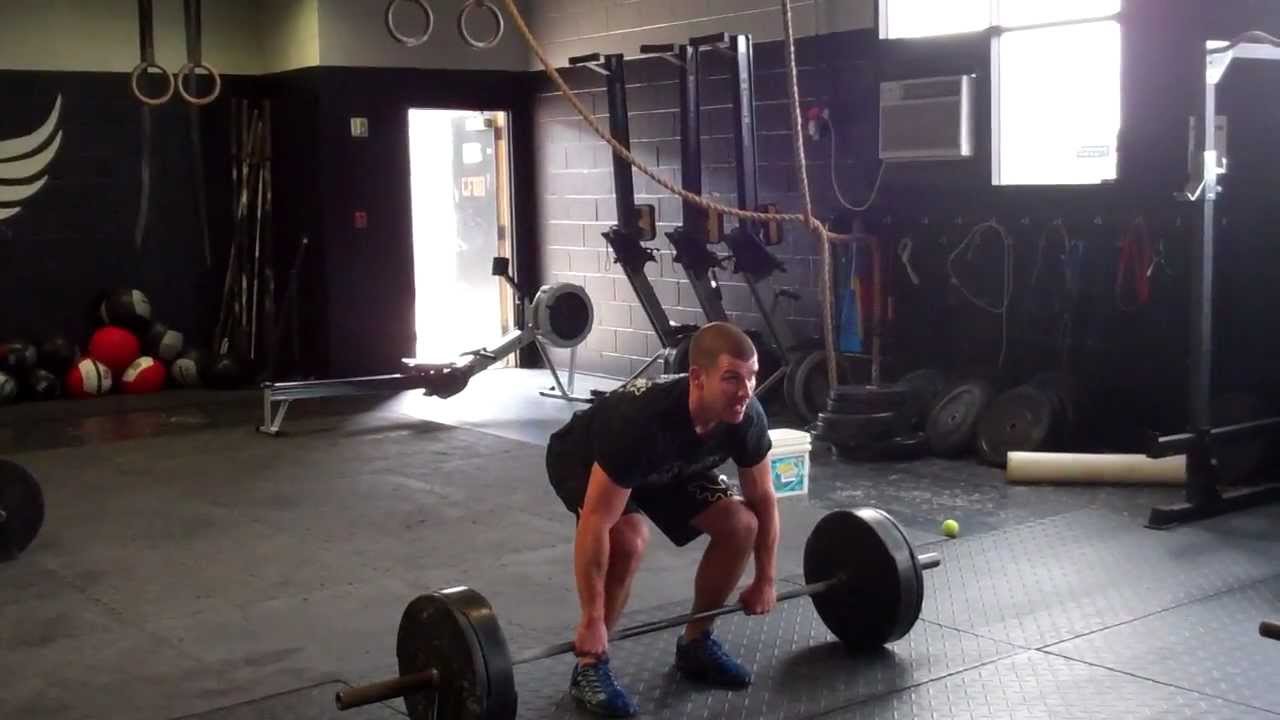 Ty Hanson- Filthy Fifty WOD #4 - YouTube