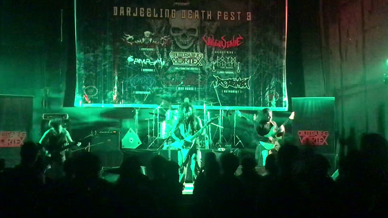 Obliterating Vortex- Live in Darjeeling - YouTube
