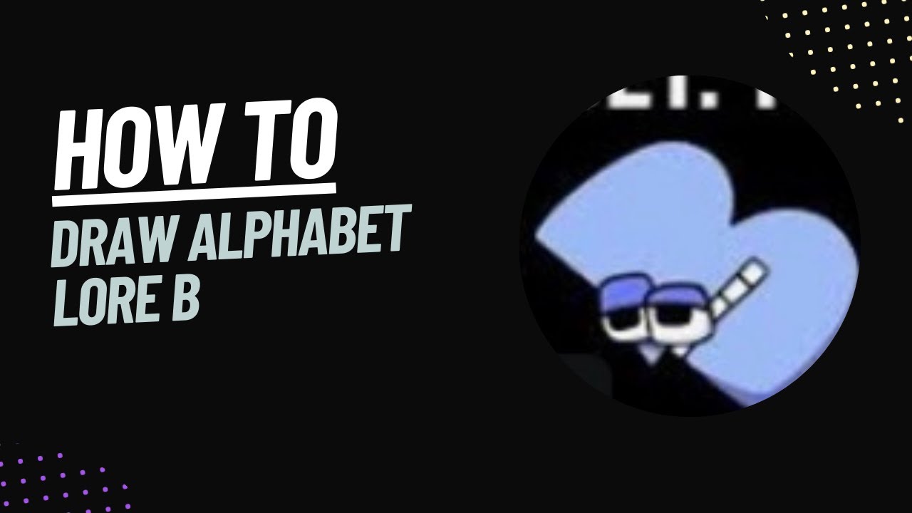 How to Draw Alphabet Lore B - YouTube