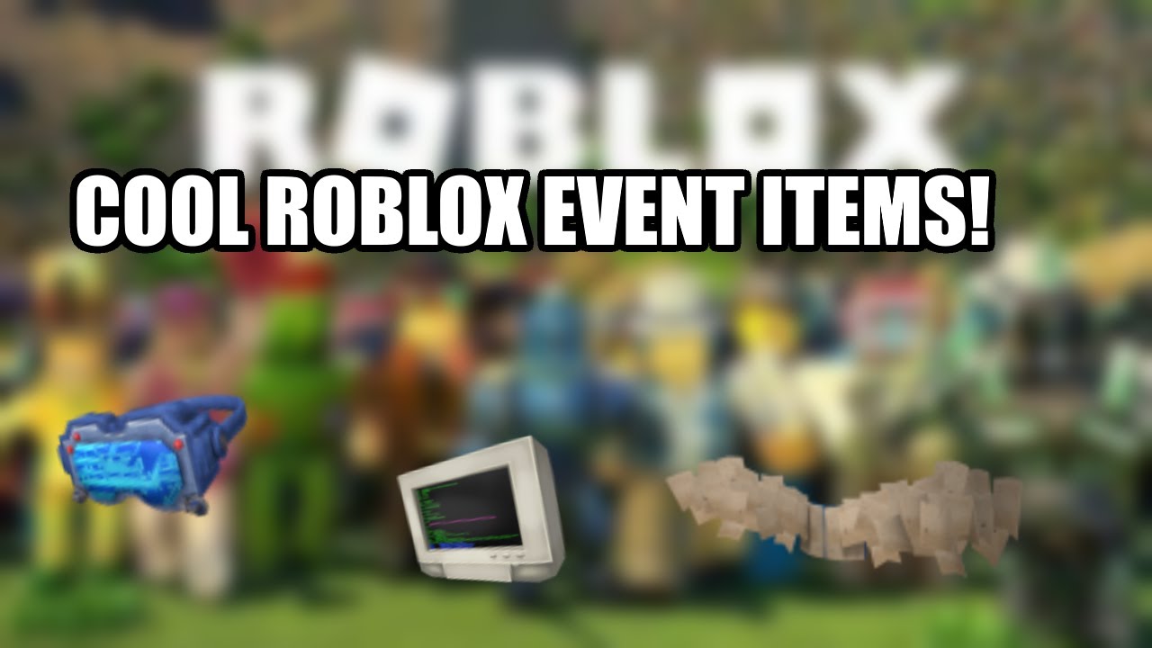 GET THESE COOL ROBLOX EVENT ITEMS! NOW!!! - YouTube